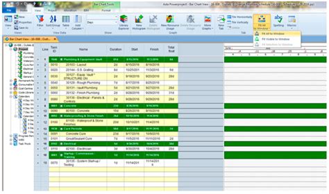 Editing Date Zone In Asta Powerproject DRMcNatty Associates