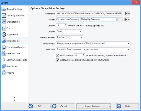 File And Folder Settings