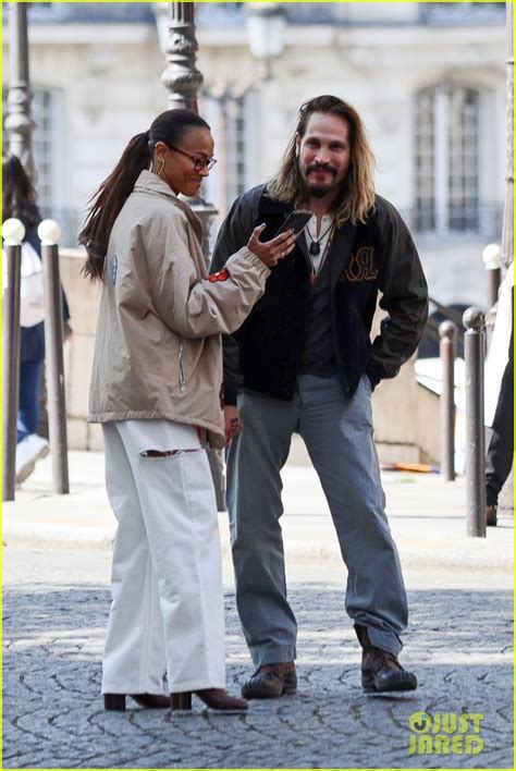 New Photos Show Zoe Saldana And Husband Marco Perego Flaunting Cute Pda