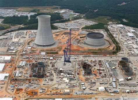 Vogtle Nuclear Plant Construction Of Units 3 And 4 R Infrastructureporn