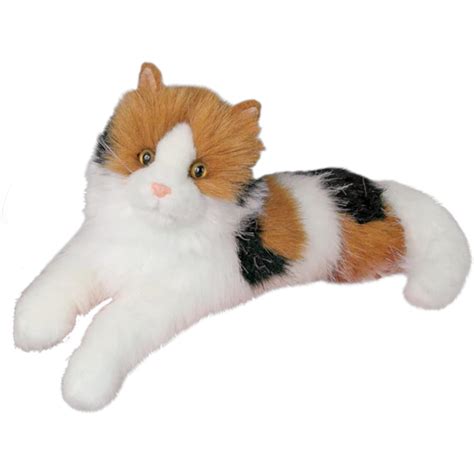 Puzzle Calico Cat Plush Realistic 2030