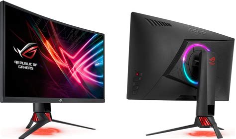 Asus Launches A 27 Inch 144hz Curved Gaming Monitor With Rgb Lighting Pc Gamer