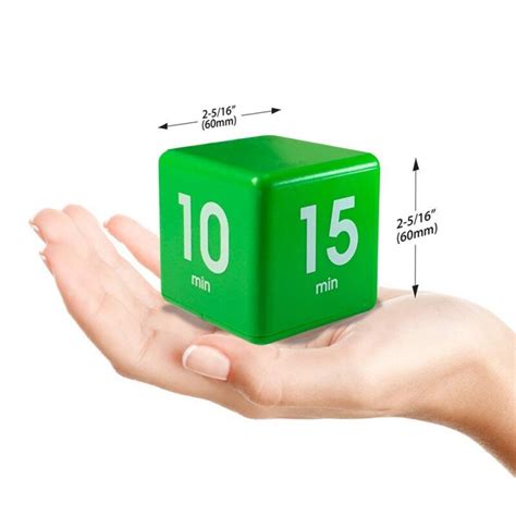 Cube Kitchen Timer The Miracle Cube Timer 5 60 Min Grandado