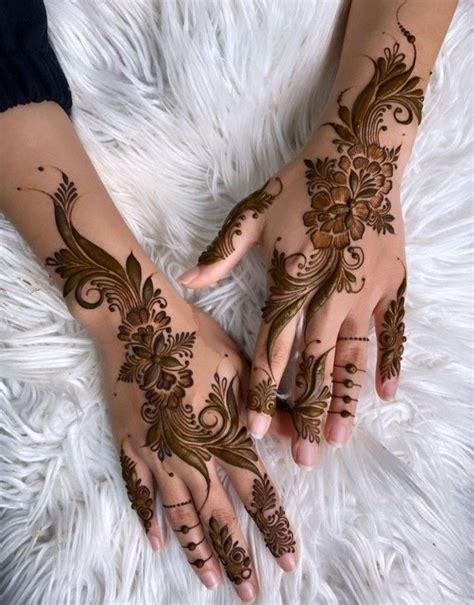 Back Hand Henna Design For Parties Arabic Henna Designs Both Hands Henna Designs Arabic