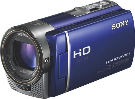 Sony Handycam HDR-CX130E Blå (HDRCX130EL.CEN) | Dustin.se