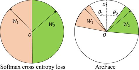 Diagram Of The Softmax Cross Entropy Loss And Arcface Download