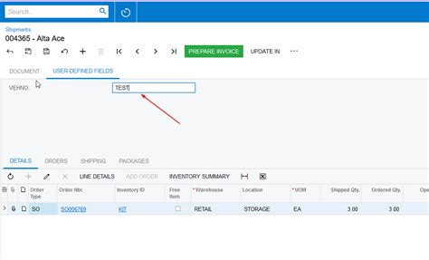 Customisation To Edit Shipment Fields After Confirmation Community