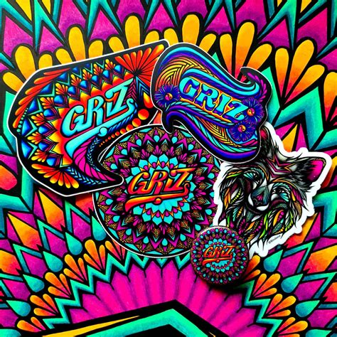 Griz Sticker Pack Blindwise Designs