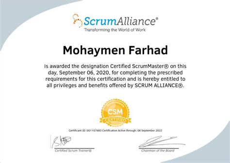 Rahil Farhad On Linkedin Scrumalliance Agile Scrummaster 15 Comments