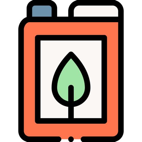 Biofuel Detailed Rounded Lineal Color Icon
