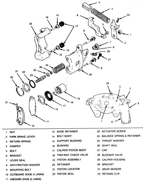 Disc Brake Caliper Diagram At Edith Willis Blog