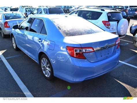 2012 Clearwater Blue Metallic Toyota Camry Hybrid Xle 86937335 Photo