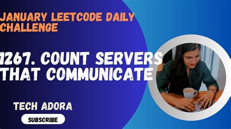 count servers that communicate leetcode 1267 hindi youtube