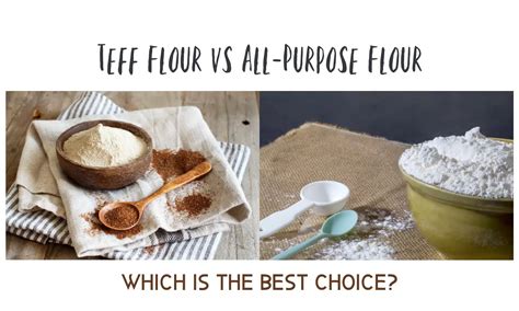 Teff Flour Vs All Purpose Flour Which Is Better The Coconut Mama