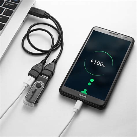 Usb 2 0 Extension Cable Male To 2 Female Usb2 0 Ch Vicedeal