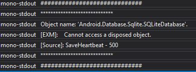 C SQLiteOpenHelper Cannot Access Disposed Object Stack Overflow