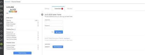 Integration With Ajio B2b Unicommerce Support Portal