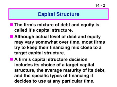 Solution Capital Structure Decisions Studypool