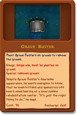 Grave Bustergallery The Plants Vs Zombies Wiki The Free Plants Vs