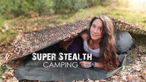 Super Stealth Camping 👀 Solo Wild Camping Close To A Road But