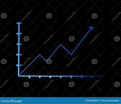 Illustration Of Achievement Or Financial Success Graph Stock Vector Illustration Of