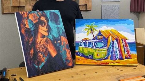 24 DIY Canvas Frame Ideas DIYsCraftsy