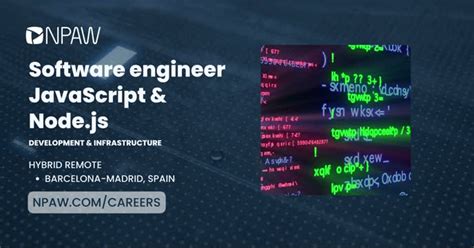 Npaw On Linkedin Javascript Nodejs Softwareengineer Techjobs
