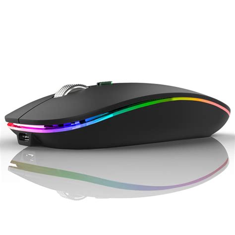 Jelly Comb 24g Slim Wireless Mouse With Nano Receiver Peacock
