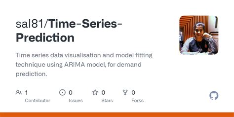 Github Sal81time Series Prediction Time Series Data Visualisation And Model Fitting
