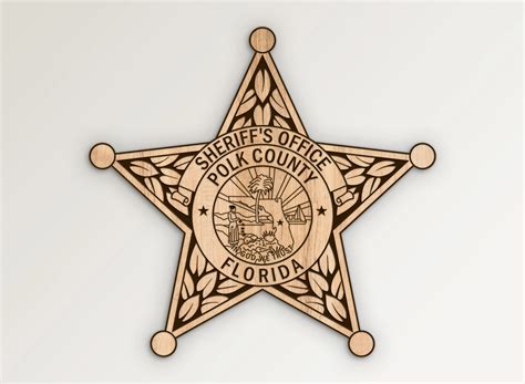 Polk County Florida Sheriffs Office Badge Svg Vector Files Vector911