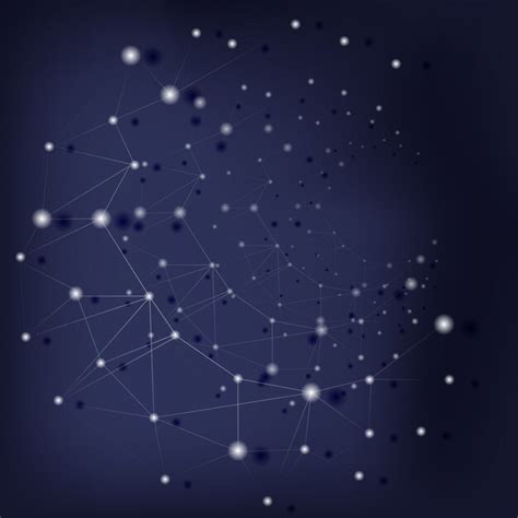 Premium Vector Scientific Background With Abstract Molecular Structure