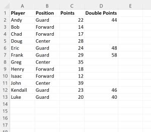 Excel How To Apply Formula Only To Filtered Cells