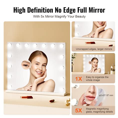 Vevor Hollywood Vanity Mirror With Lights 228×181 In