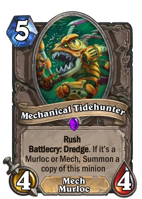 Whats Worse Than A Murloc A Murloc Thats Made Of Metal R Customhearthstone