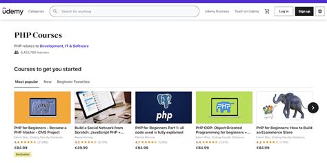Five Best Courses To Learn Php For Beginners On Udemy Vilho Designs