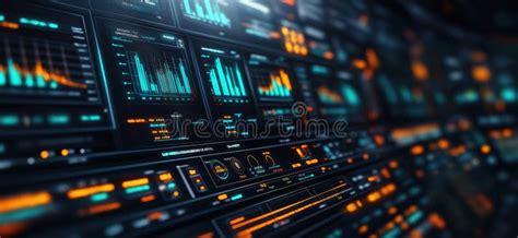 Data Visualization Dashboard With Graphs And Analytics In Vibrant