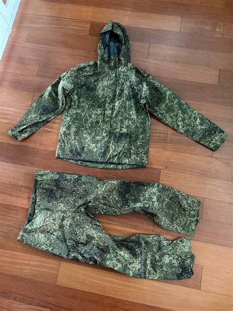 Russian Btk Group Vkpo Layer 6 Waterproof Windproof Suit Emr Camo S