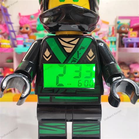 Preloved Lego Ninjago Alarm Clock Hobbies And Toys Toys And Games On Carousell
