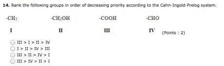 Solved Rank the following groups in order of decreasing | Chegg.com