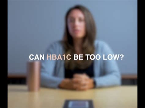 Can Your HbA C Be Too Low YouTube
