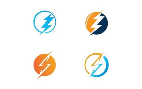 Lightning Flash Logo Template