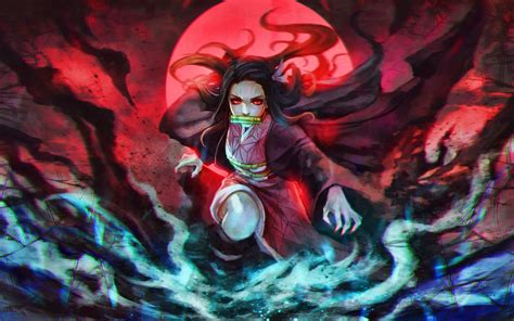 Nezuko Hd Desktop Wallpapers Wallpaper Cave