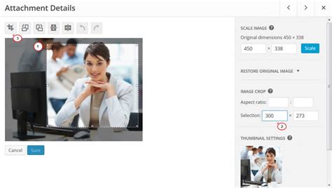 WordPress How To Resize And Crop Images In Media Library Template Monster Help