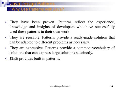 PPT Java Design Patterns PowerPoint Presentation Free Download ID 5111680