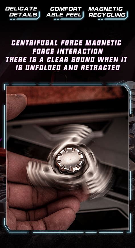 Sonic Fidget Spinner Stainless Steel Version Tigird