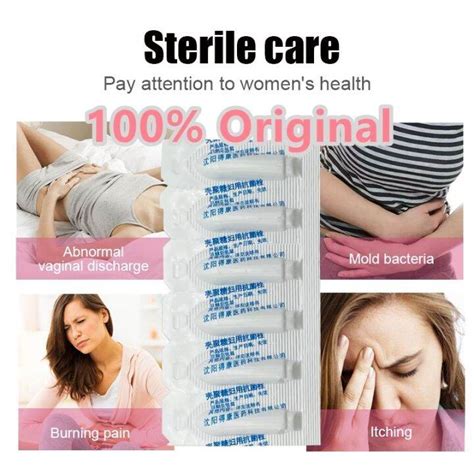 Hot Sale Cod Chitosan Suppository Clean Antibacterial Female Vaginal