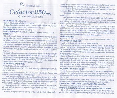 Cefaclor 250mg Domesco Thuốc Kháng Sinh Trị Nhiễm Khuẩn