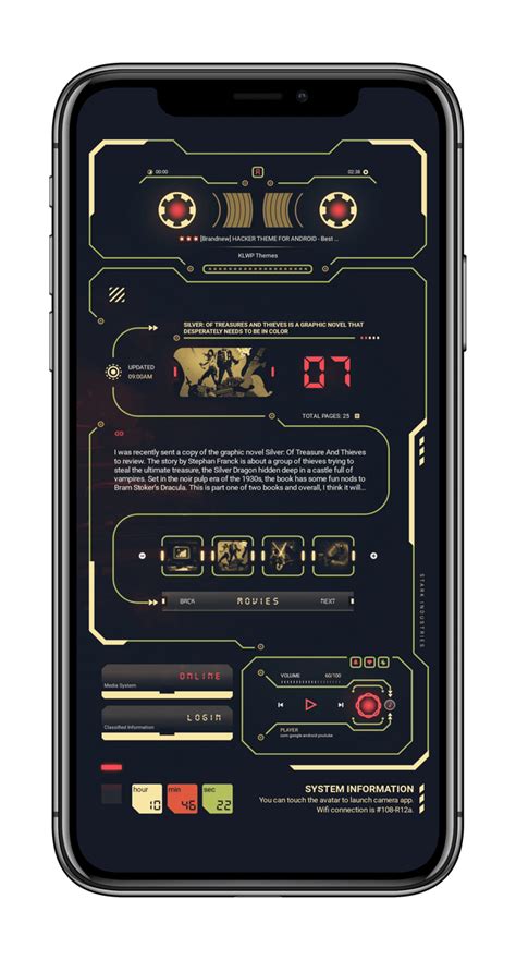 [promotion] Hacker Theme For Android Klwp R Kustom