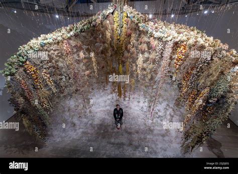11022025 London Uk Artist Rebecca Louise Law Poses With Her Dried