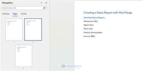 Integrating Excel Data Into Microsoft Word Dynamic Reports And Charts Exceldemy